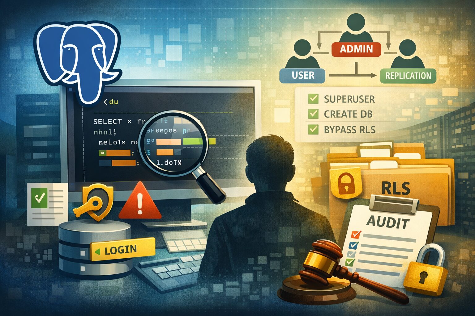 PostgreSQLユーザ一覧の確認方法｜\du・pg_roles・権限監査まで完全解説 | 株式会社ドライブライン